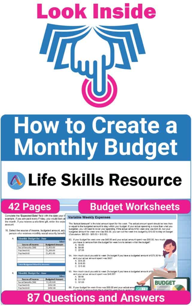 How to create a Grocery Shopping List Life Skills Video