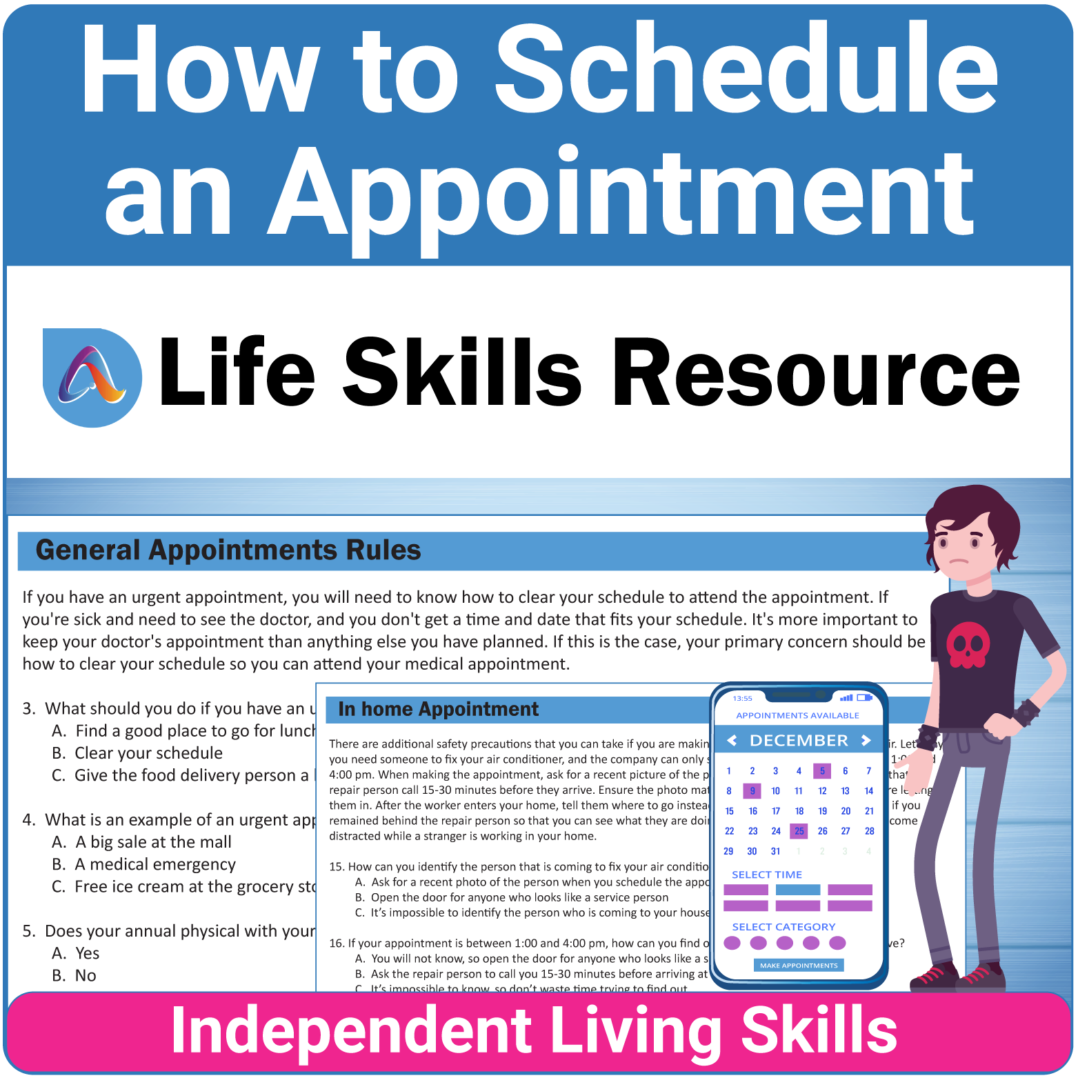 Life Skills Video – How to Schedule an Appointment – Adulting on the ...