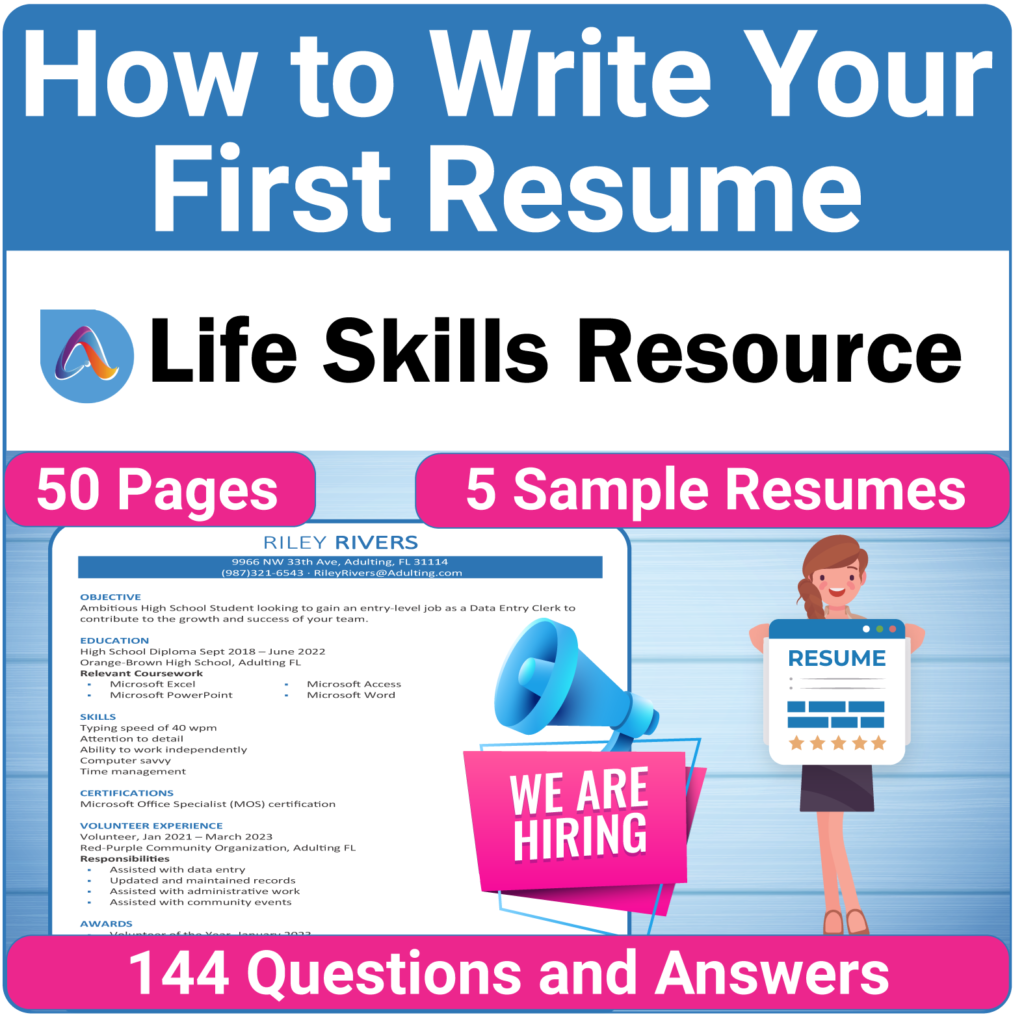 Life Skills Video – How to Fill out a Job Application – Adulting on the ...